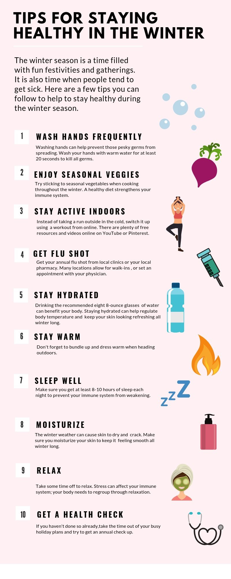 10 Tips For Staying Healthy In The Winter Best Ways To Stay Healthy 10 Tips For Staying Healthy In The Winter Best Ways To Stay Healthy